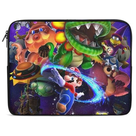 Super Mario Laptop Sleeve Lightweight Computer Cover Bag 13inch Durable