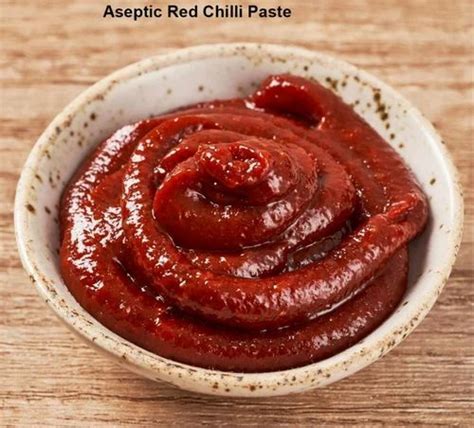 Aseptic Red Chilli Paste At ₹ 55 Kg Red Chilli Paste In Vasantha