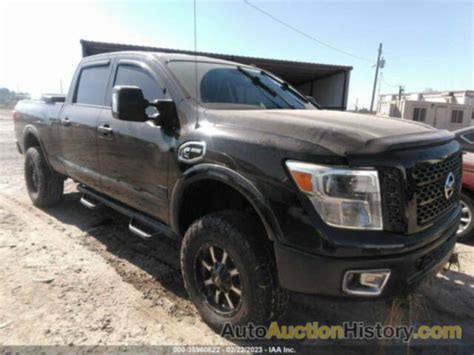 1n6ba1f4xgn506855 Nissan Titan Xd Pro 4x View History And Price At