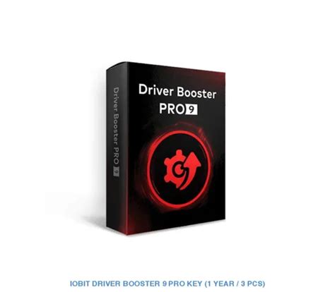 Iobit Driver Booster 9 Pro Key 1 Year 3 Pcs Antivirus For Windows Antivirus For Pc