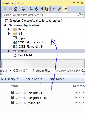 Visual Studio 2012 ImageMagick In VS2012 Identifier Not Found