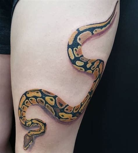 33 Coolest Python Tattoo Designs Tattoos Body Art Tattoos Snake Tattoo