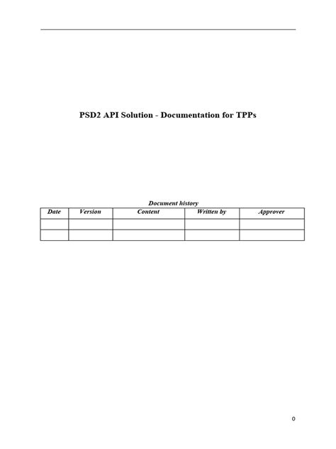 Tpp Onboarding Outline Document Pdf Login Software