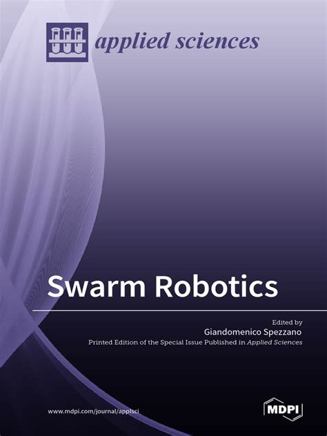 swarm robotics pdf pdf robot robotics
