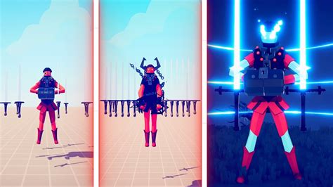 Evolution Of Swordcaster Totally Accurate Battle Simulator Tabs Youtube