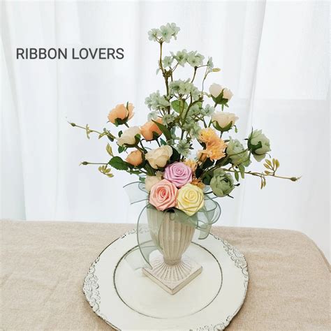 3月の東京レッスン・リボンローズのフラワーアレンジメント＆ミモザリース♪ Blog 大阪のハンドメイドならribbon Lovers