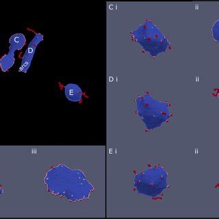 Evolution Of The Mc Simulation At Four Different Points B E Denoted