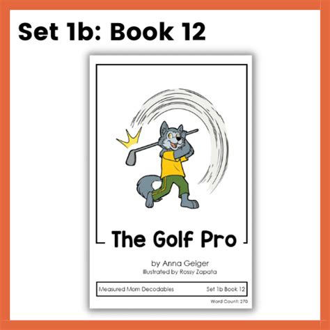 Decodable Books Set 1b Book 12 The Measured Mom