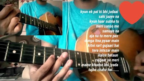 Kyun Ek Pal Ki Bhi Judaai Sahi Jaye Na Guitar Cover Song 🎸🎸🎶🎶