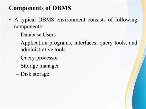 Chapter Database System Concepts And Architecture PPTX