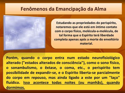 PPT KSSF CICLO II AULA FENÔMENOS DA EMANCIPAÇÃO DA ALMA CLEA ALVES