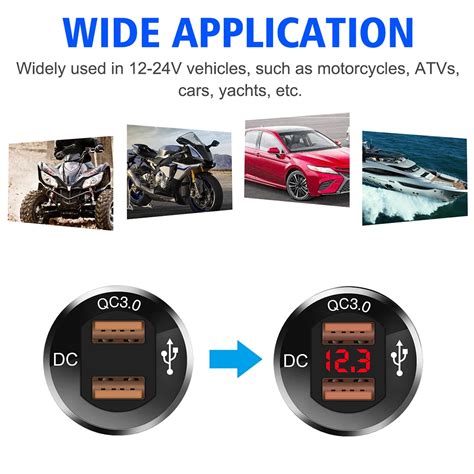 Car Usb Charger Socket Cigarette Lighter Adapter Auto Spares World