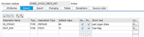 sap abap central block the user if the user not logged more than 90