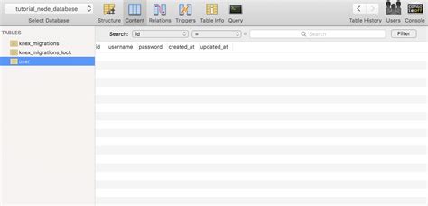 tutorial setting up node js with a database by robert tod