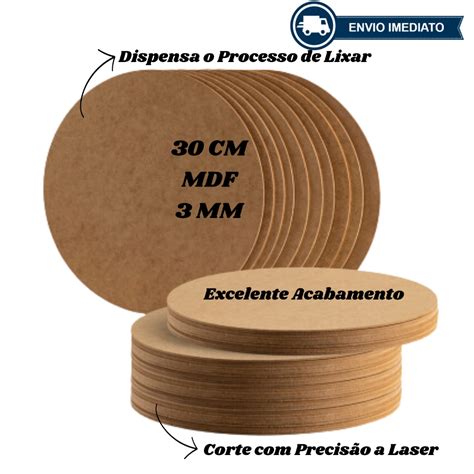 Sousplat 18 Bolachas 30x30 Circulo Base Mesa Posta Jogo Americano