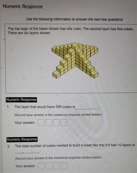Solved Numeric Response Use The Following Information To