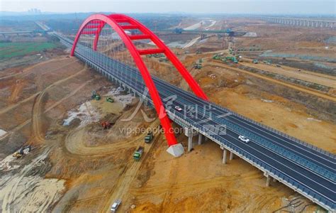 合肥：引江济淮工程45座桥梁建成通车 人民图片网