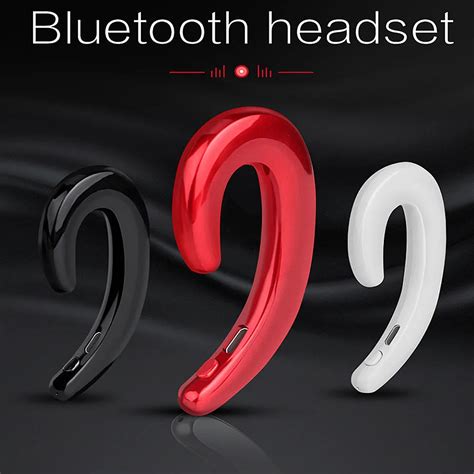 Aliexpress Buy Ear Hook Bluetooth Wireless Headphones With Microphone Non In Ear Small