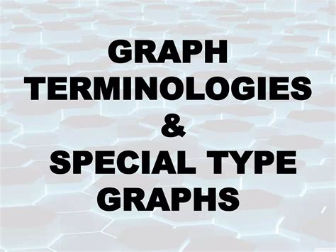 Graph Terminologies And Special Type Graphs Ppt