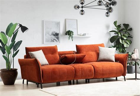 Jvmoebel 4 Sitzer Viersitzer Sofa Couch Luxus Wohnzimmer Designer