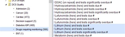 Safe Prescribing Of Lithium Clinical Digital Resource Collaborative