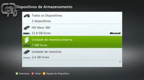 Tutorial Transformando um PenDrive em Unidade de Memória do Xbox 360