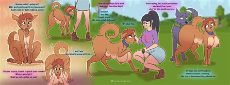 Rule 34 Absurd Res After Transformation Breasts Canid Canine Canis