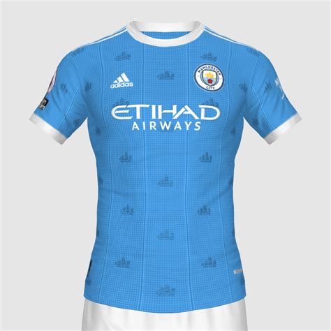 Manchester City X Adidas Home Kit Concept Fifa 23 Kit Creator Showcase