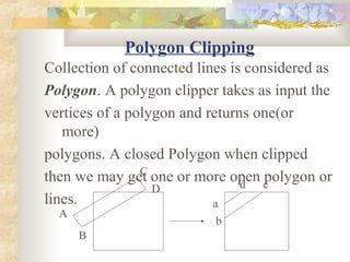 Polygon Clipping PPT
