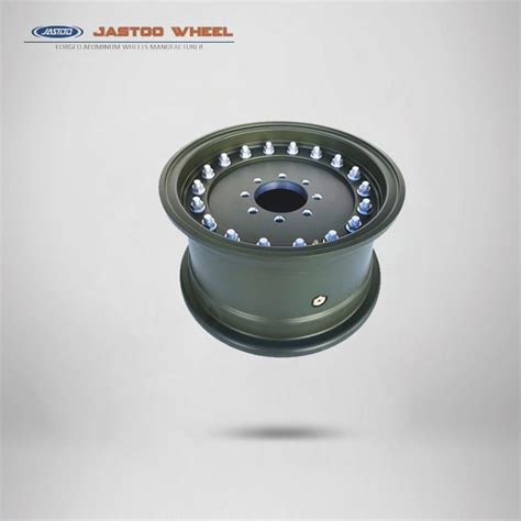 China Customized Forged Beadlock Military Style Wheels For Trucks