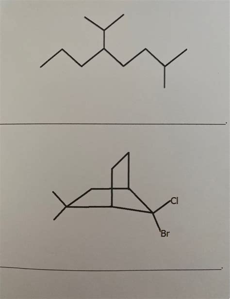 Solved Write The Iupac Name Or Draw The Structure Of The Chegg