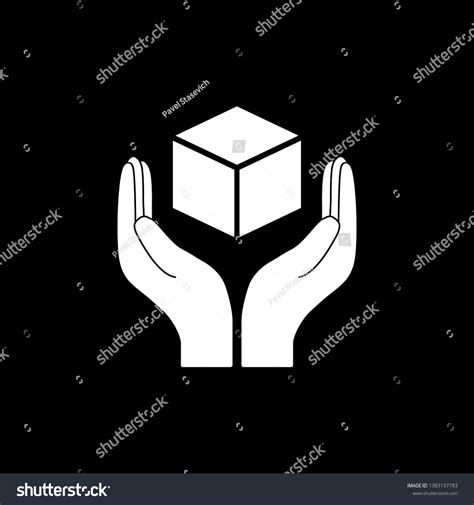Handle Care Sign Vector Illustration Flat Stock Vector Royalty Free