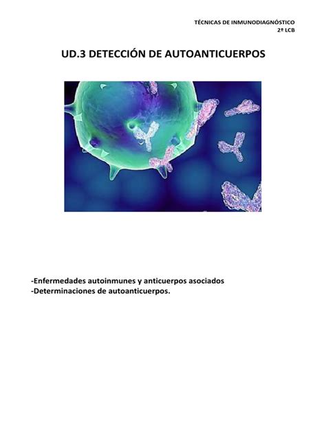 Apuntes Ud 3 Pdf Sistema Inmune Antígeno Leucocitario Humano