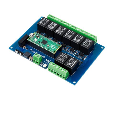 Raspberry Pi Pico Modulo Relevador Relay Pi Kit Electronica Microbot