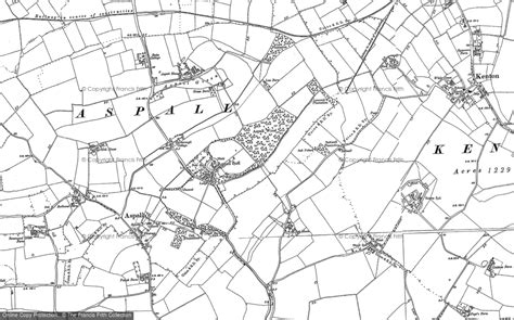 Old Maps Of Aspall Suffolk Francis Frith