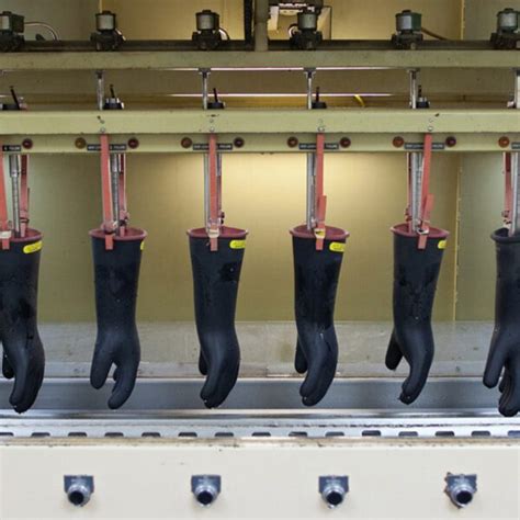Class 3 Electrical Insulated Rubber Gloves Max Use Voltage 26500 Ac