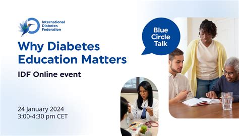 Idf Blue Circle Talk Why Diabetes Education Matters International