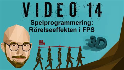 Spelprogrammering Rörelseeffekten I Fps 3d Youtube