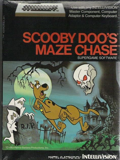 1983 Scooby Doo S Maze Chase Game Cartridge Scooby Doo Vintage