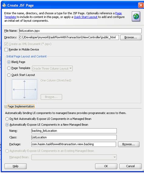 java adf webcenter ucm soa weblogic create update reusable taskflow