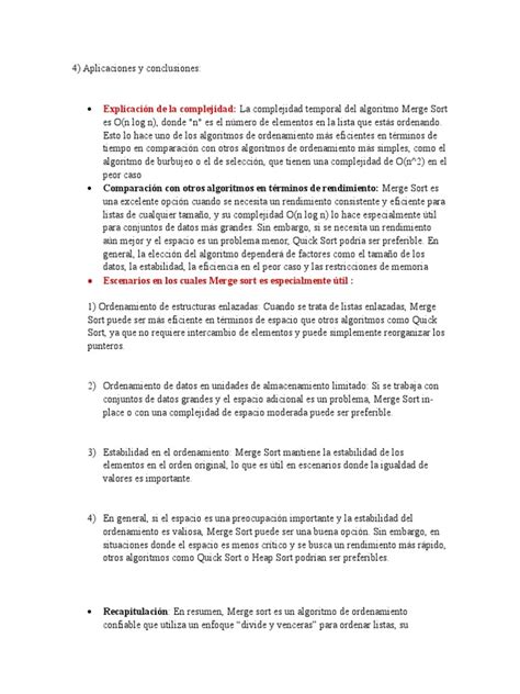 Cuarta Parte Pdf Algoritmos Complejidad De Tiempo