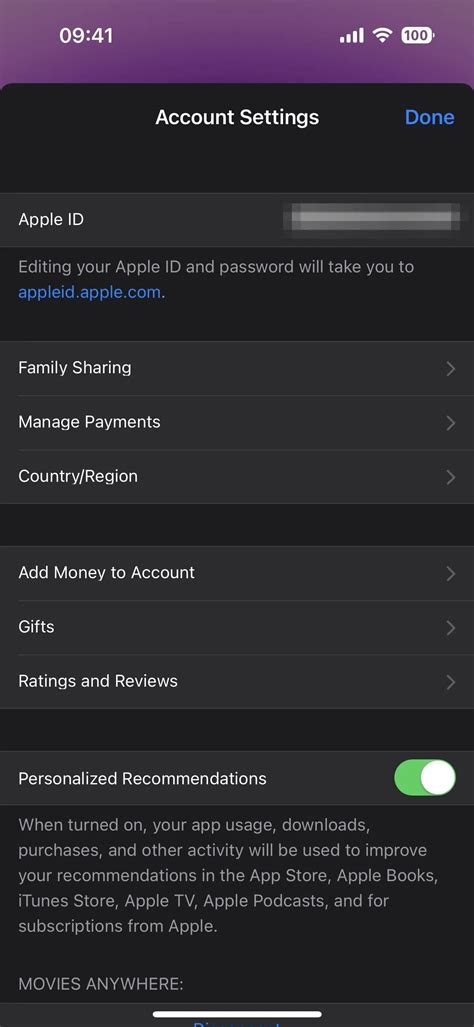 Get Instant Access To Your Account Settings For Media And Purchases On