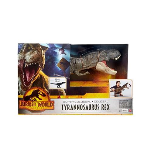 Mattel Jurassic World T Rex Super Colossale Mattel