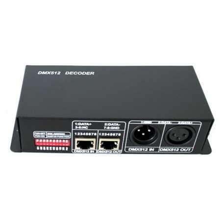 Contrôleur DMX canaux pour bande led RGBW