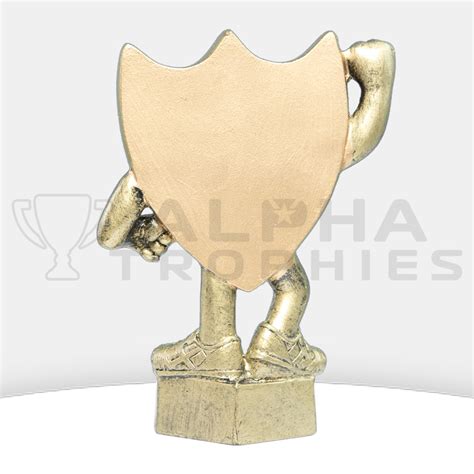 Mini Shield Character Trophy 120mm Alpha Trophies