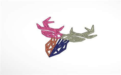 3d Design Deer Tinkercad