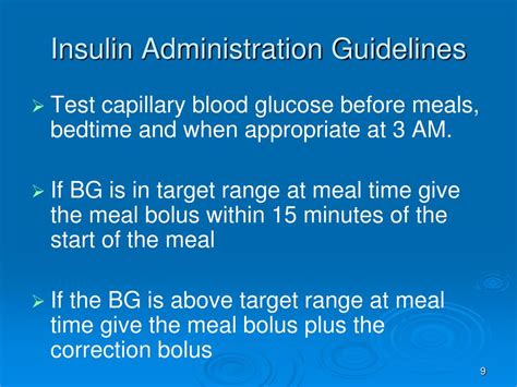 Ppt Carb Counting And Insulin Administration Module Powerpoint