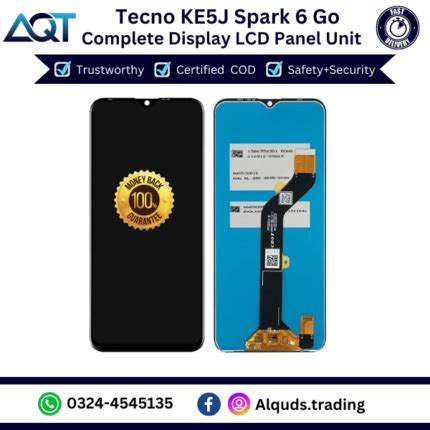 Tecno KE J Spark Go LCD Panel Alqudstrading AQT