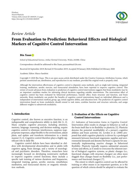 Pdf From Evaluation To Prediction Behavioral Effects And Biological