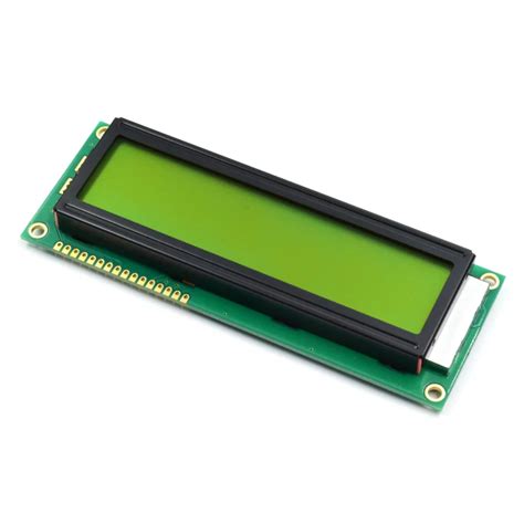 16x2 Image Large Character Module 1602 Blue Green Lcd Display Buy Lcd